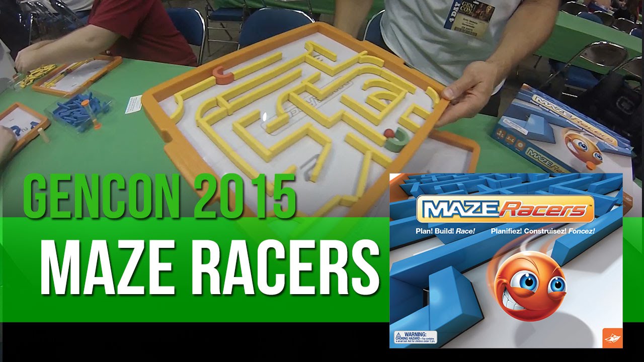 GenCon 2015 Maze Racers - YouTube