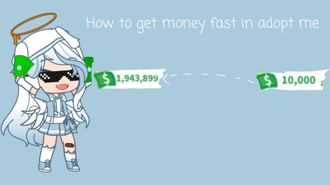 how to get money fast in adopt me - YouTube