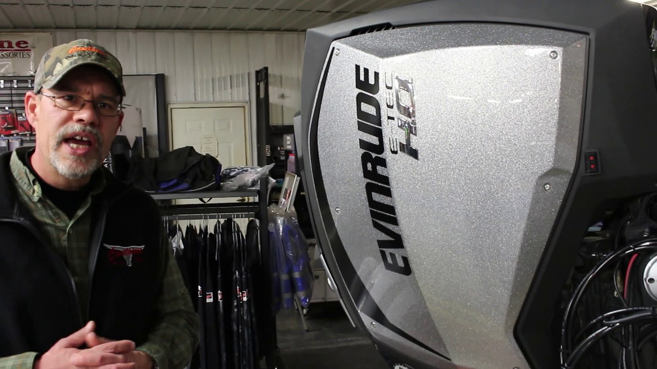 Evinrude Custom Painted G2 Engine Panels - YouTube