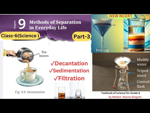 Methods Of Separation In Everyday Life/CH-9/Class6/ Science NCERT/Part ...
