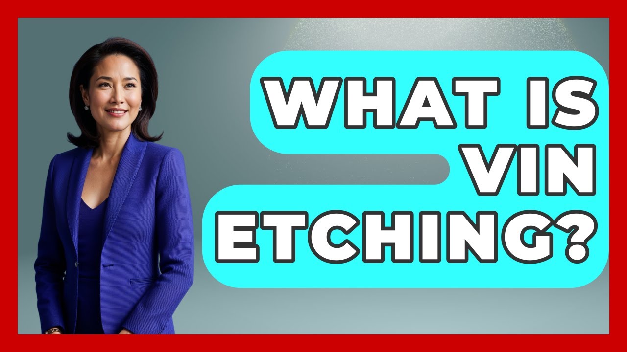 What Is VIN Etching? - Auto Coverage Explained - YouTube