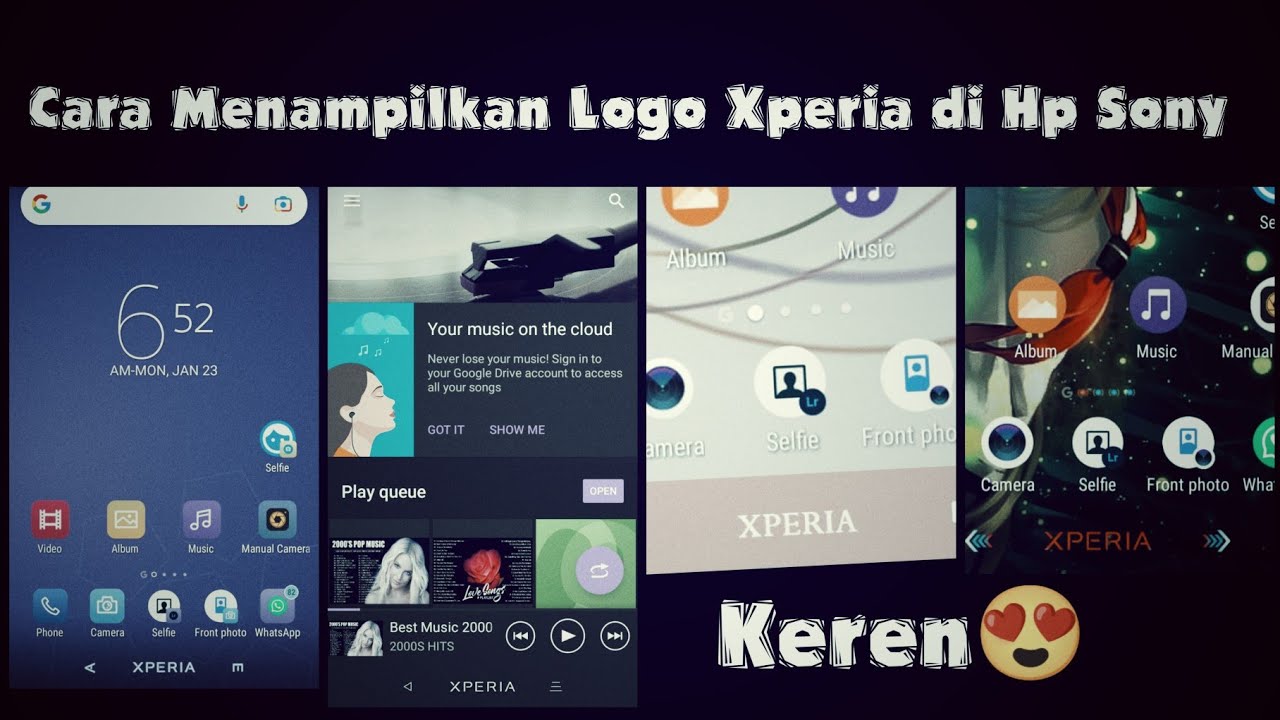 Review Sony Xperia - Memuculkan Logo Xperia di Hp Sony Xperia - Keren dan Premium - YouTube