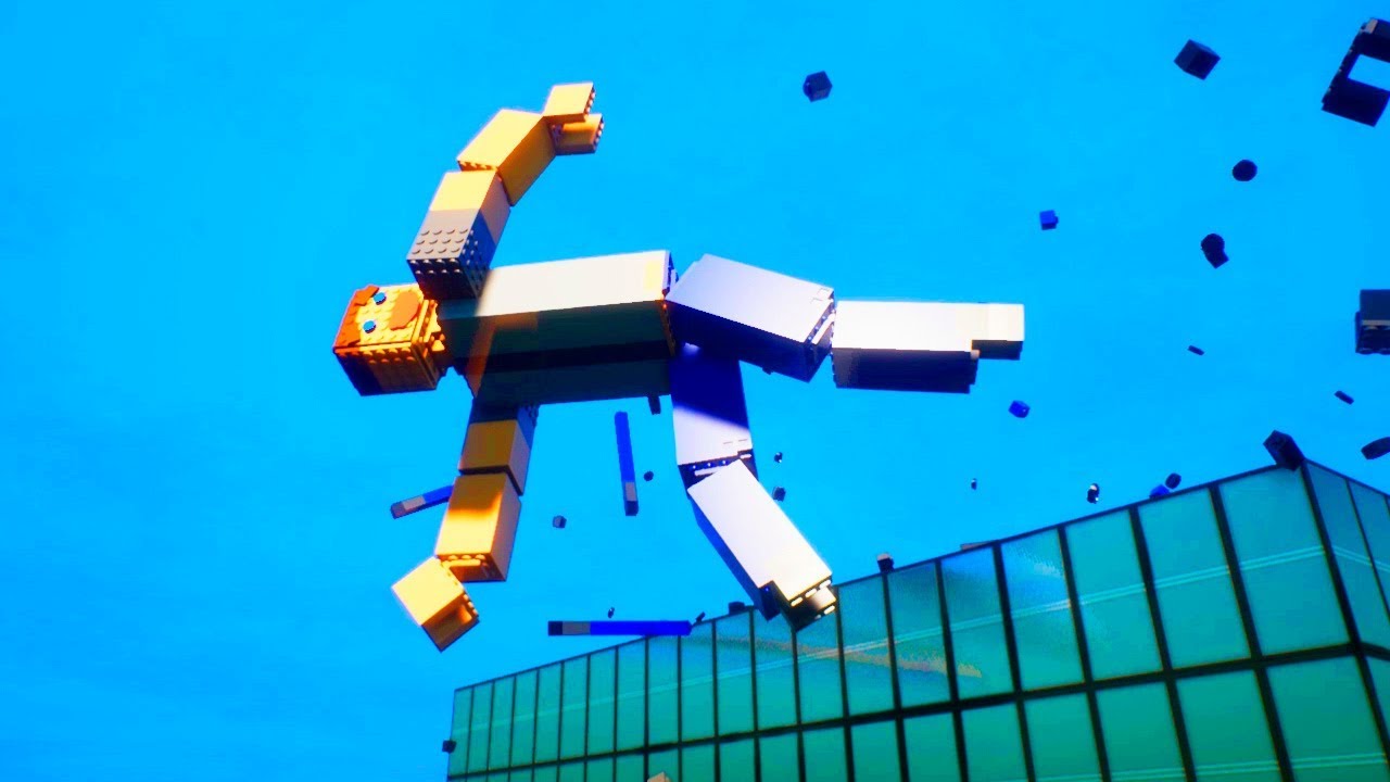 Lego Ragdolls Falls & Glitches | Brick Rigs - YouTube