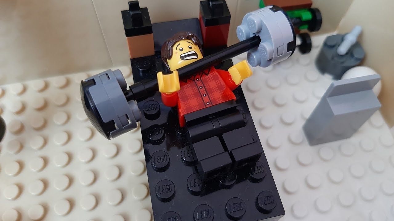 Lego gym fail #picpac #stopmotion #lego - YouTube