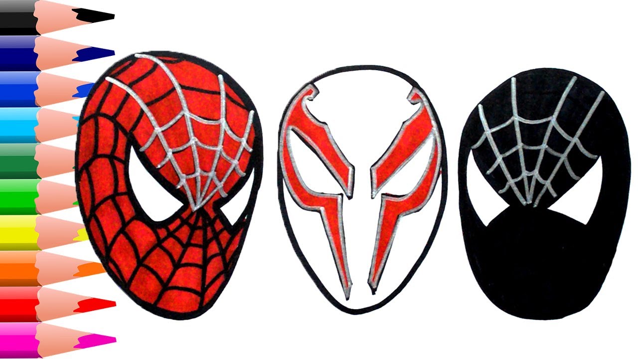 🔴🔴 HOW TO DRAW TO spider-man: across the spider-verse FACES - YouTube