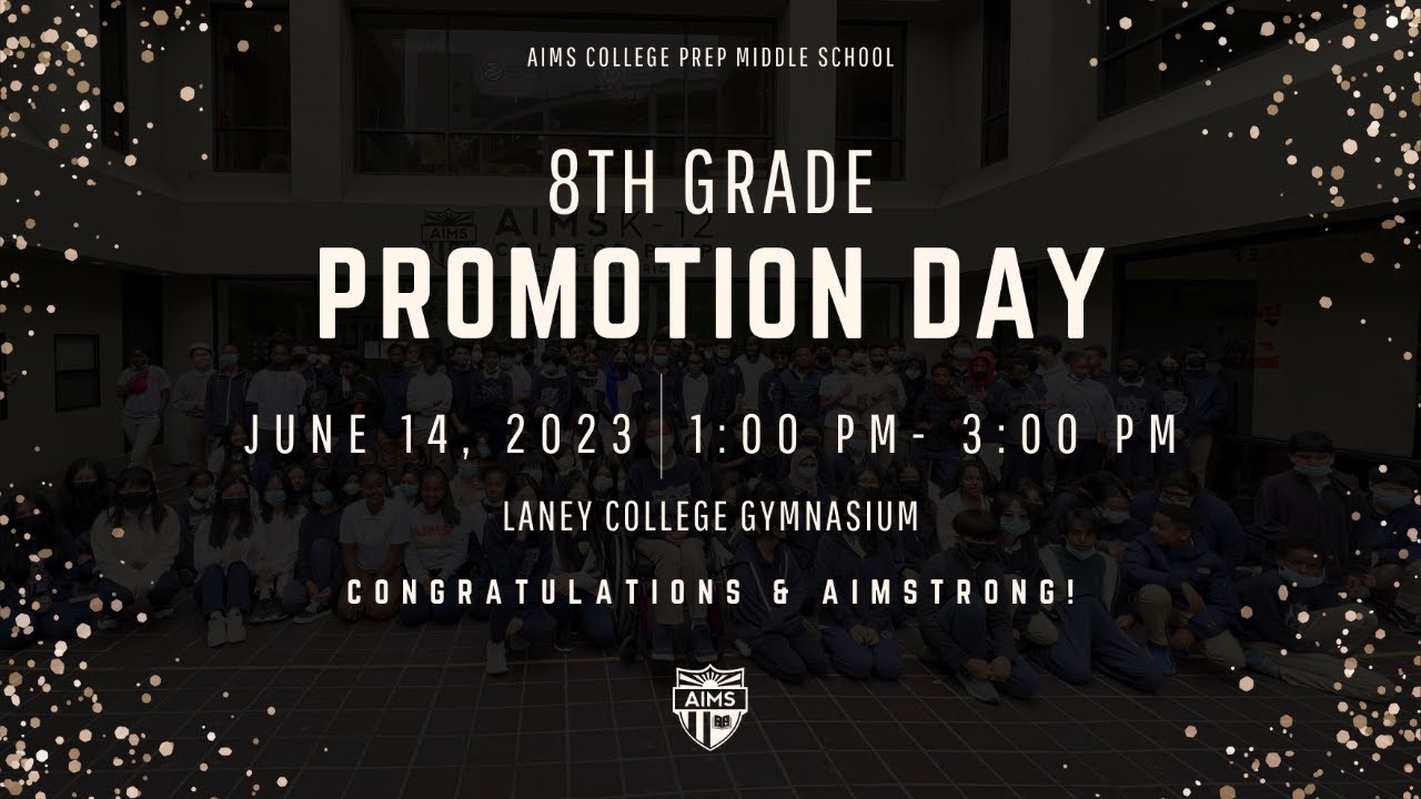 2023 AIMS Middle School - 8th Grade Graduation - YouTube