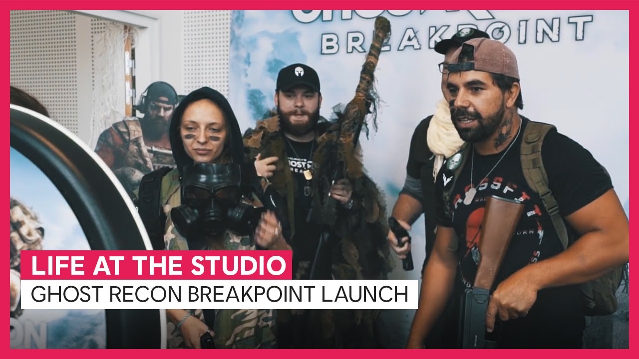 LIFE AT THE STUDIO - Ghost Recon Breakpoint Launch - YouTube