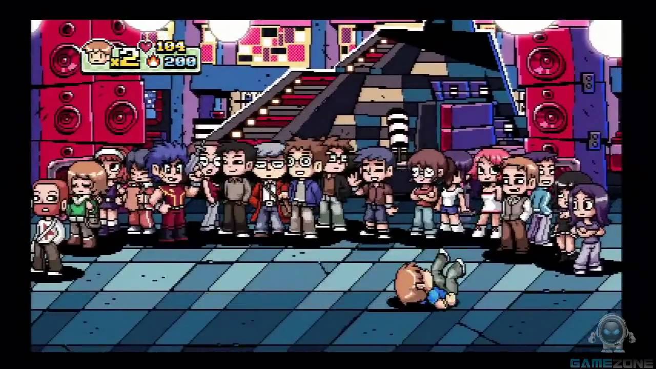 Scott Pilgrim vs. The World - final boss - YouTube