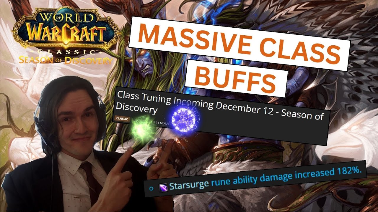 HUGE CLASS CHANGES - BALANCE DRUIDS SAVED? WoW Season of Discovery ...