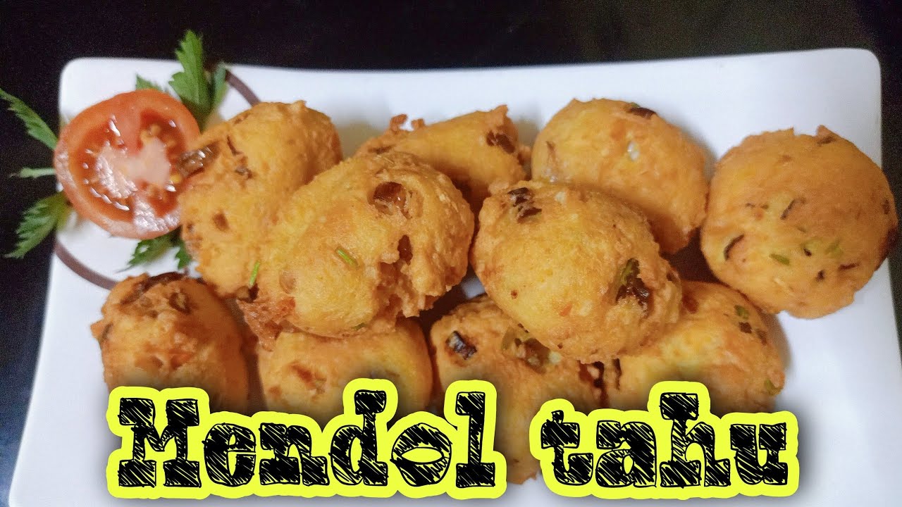 mendol tahu||perkedel tahu - YouTube