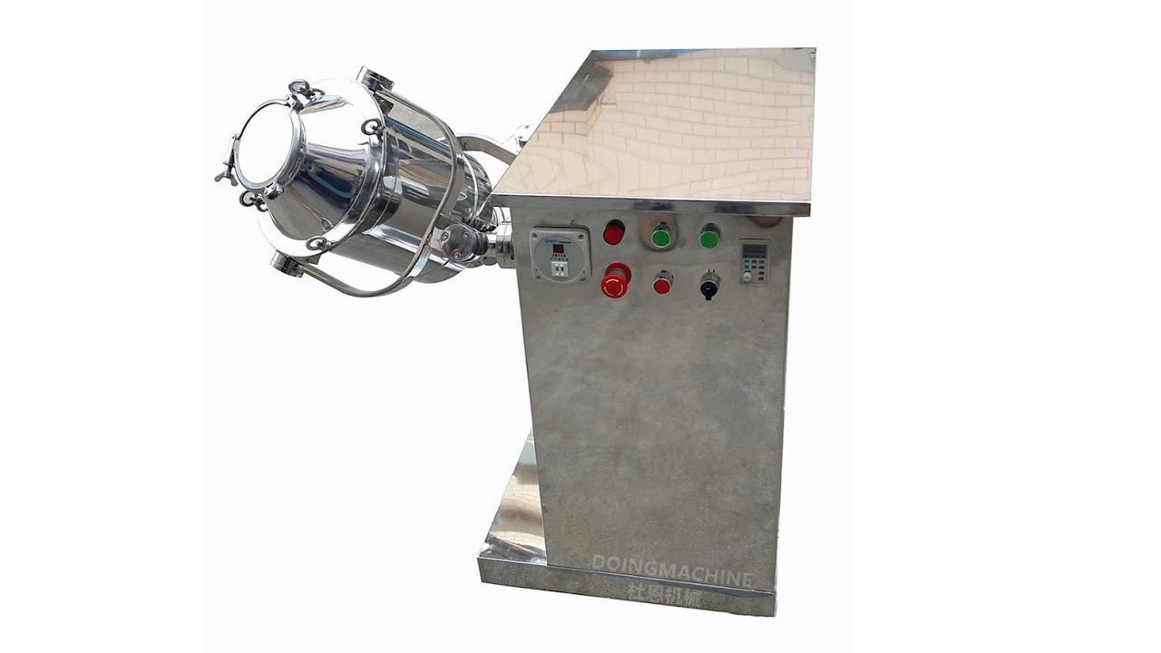 Lab 3D Powder Blender - YouTube