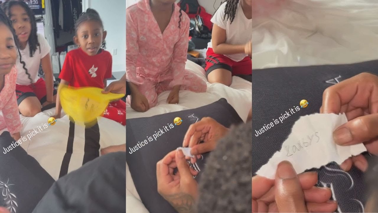 YFN Lucci Does Hat Drawing With His Daughters And Son - YouTube
