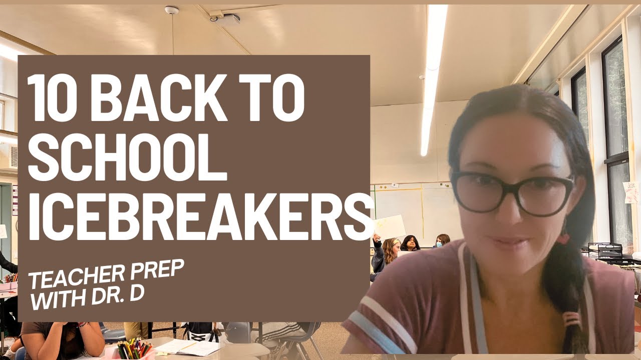 10 Icebreakers Your Students Will Actually Love | Back to School ...