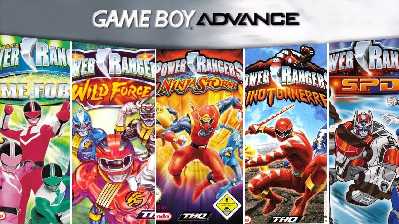 Power Rangers Games for GBA - YouTube