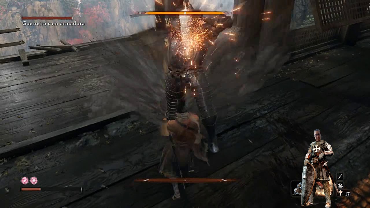 Sekiro Shadows Die Twice Guerreiro com Armadura Armored Warrior - YouTube