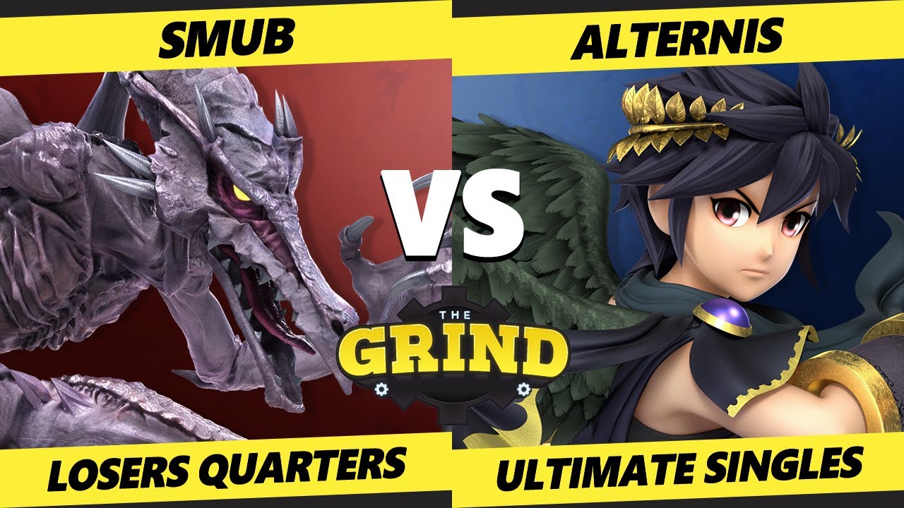 The Grind 311 TOP 8 - smub (Ridley) Vs. Alternis (Dark Pit, Wii Fit, Mii Brawler) SSBU - YouTube