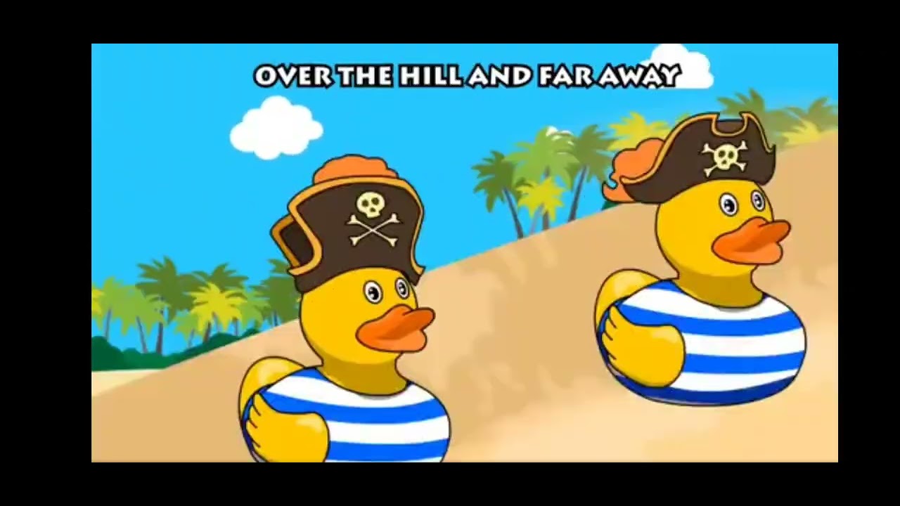 Five little pirate ducks - YouTube