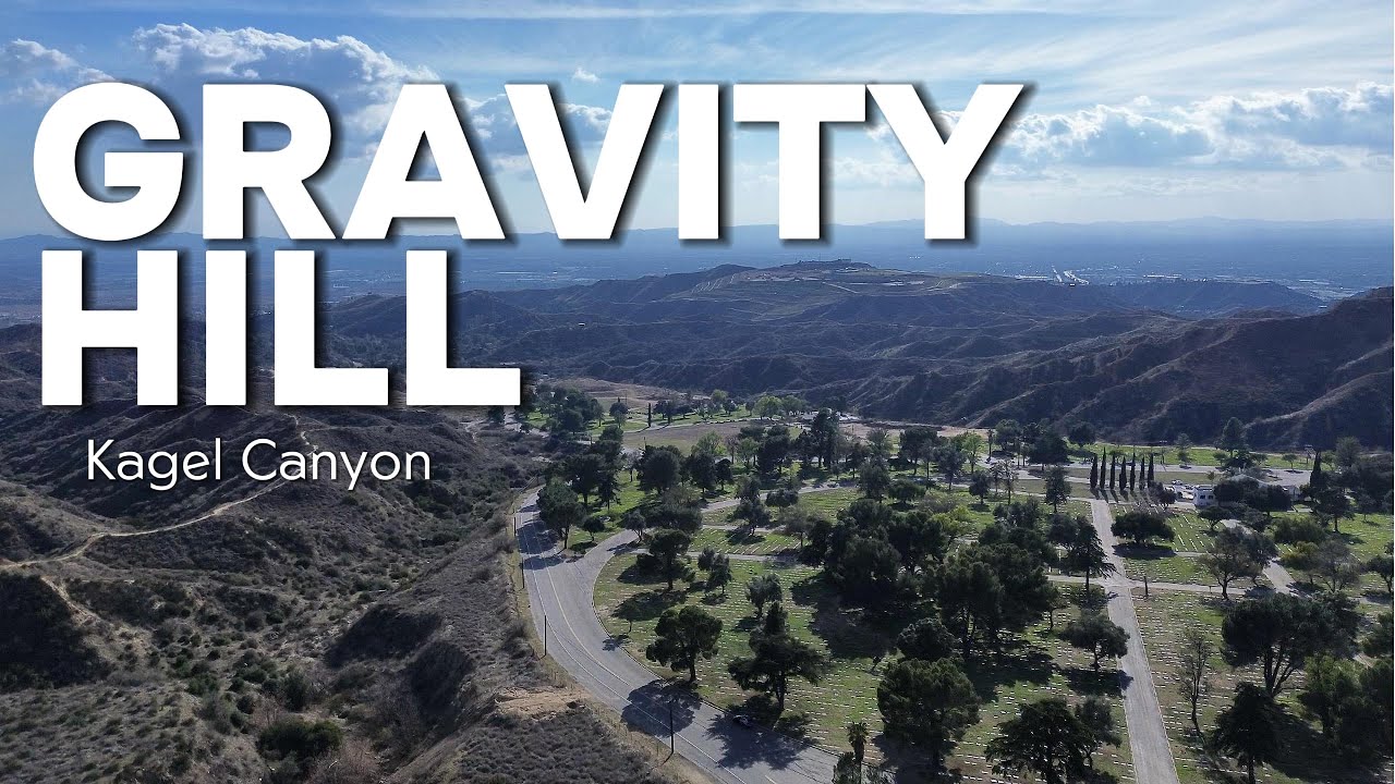 Kagel Canyon Gravity Hill 2025 | 4K Drone Video - YouTube