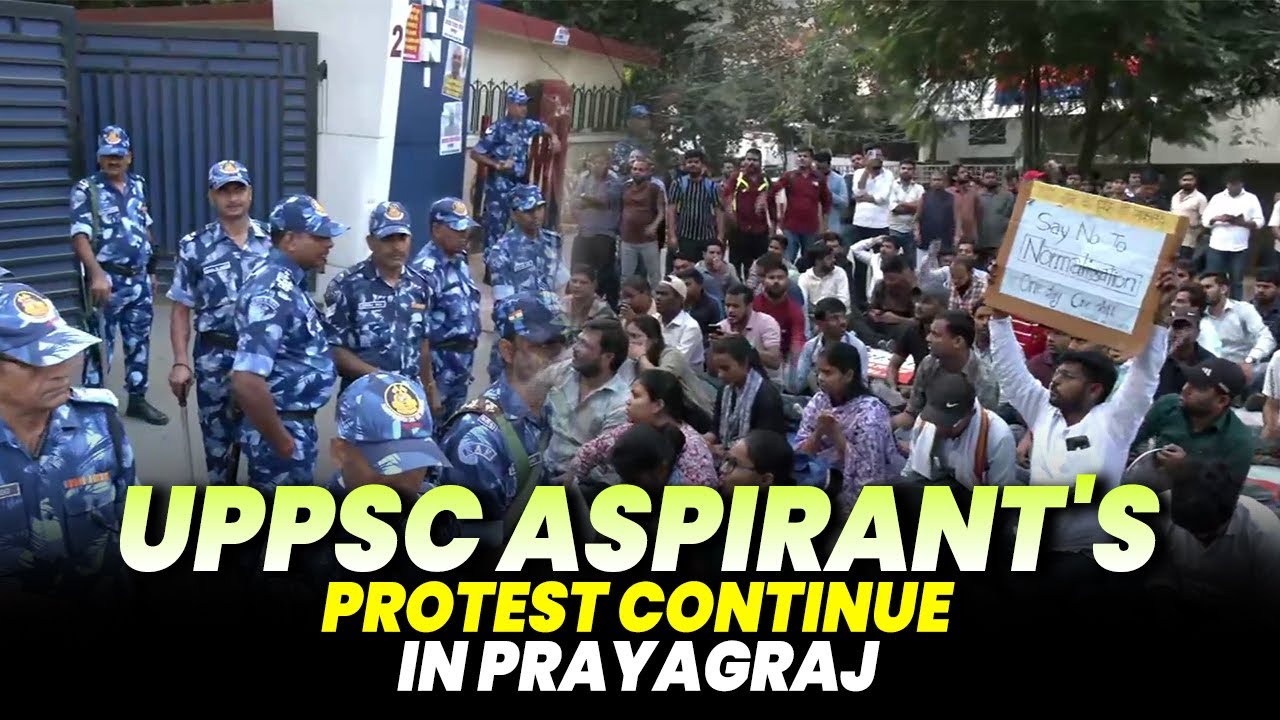 LIVE: Thousands of Aspirants continue protesting on 3rd day outside ...