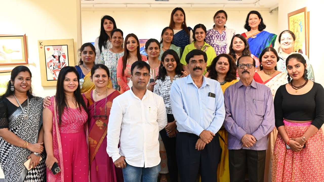 Painting Exhibition by the students of batch 2023 Advance Painting ...