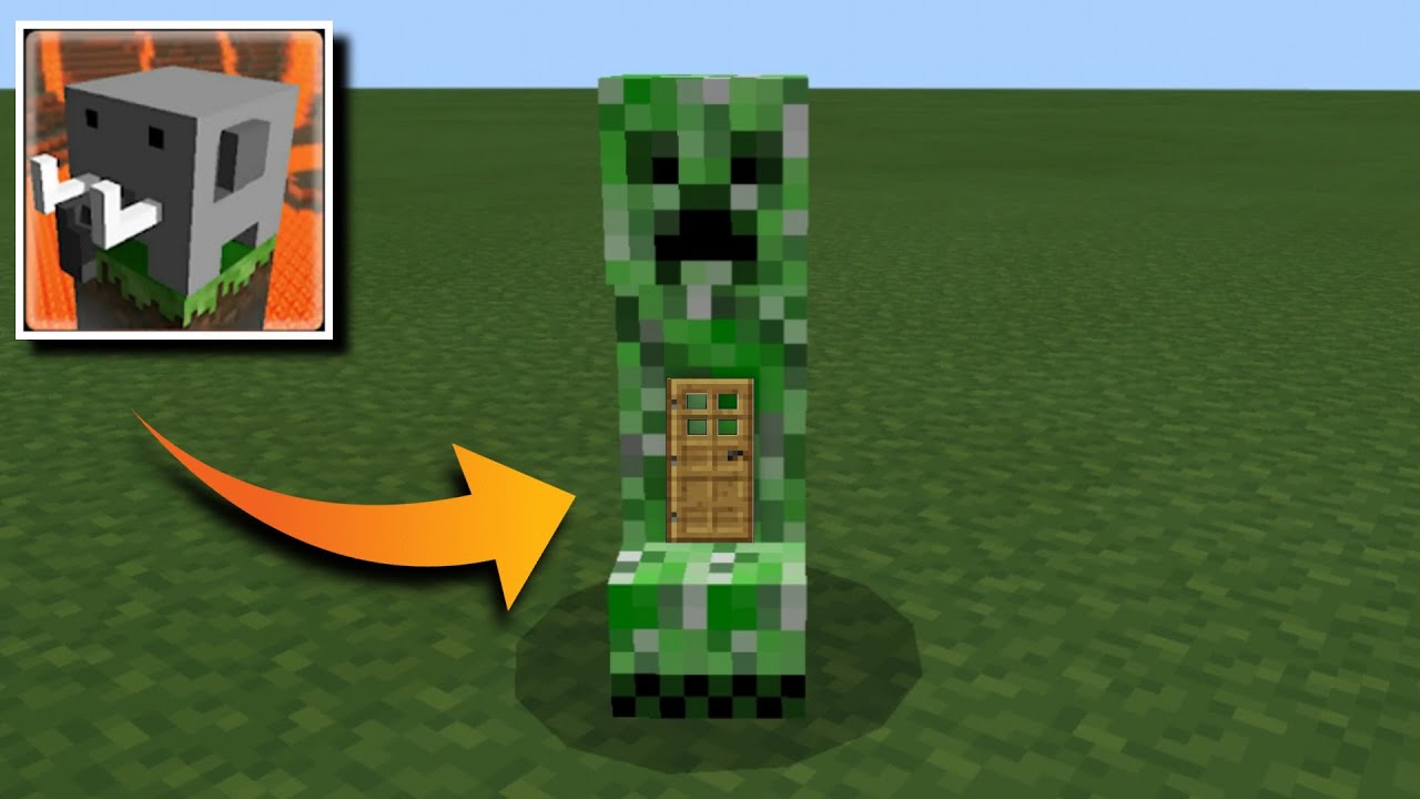 Craftsman: Building Craft: How to Live inside a Creeper - YouTube