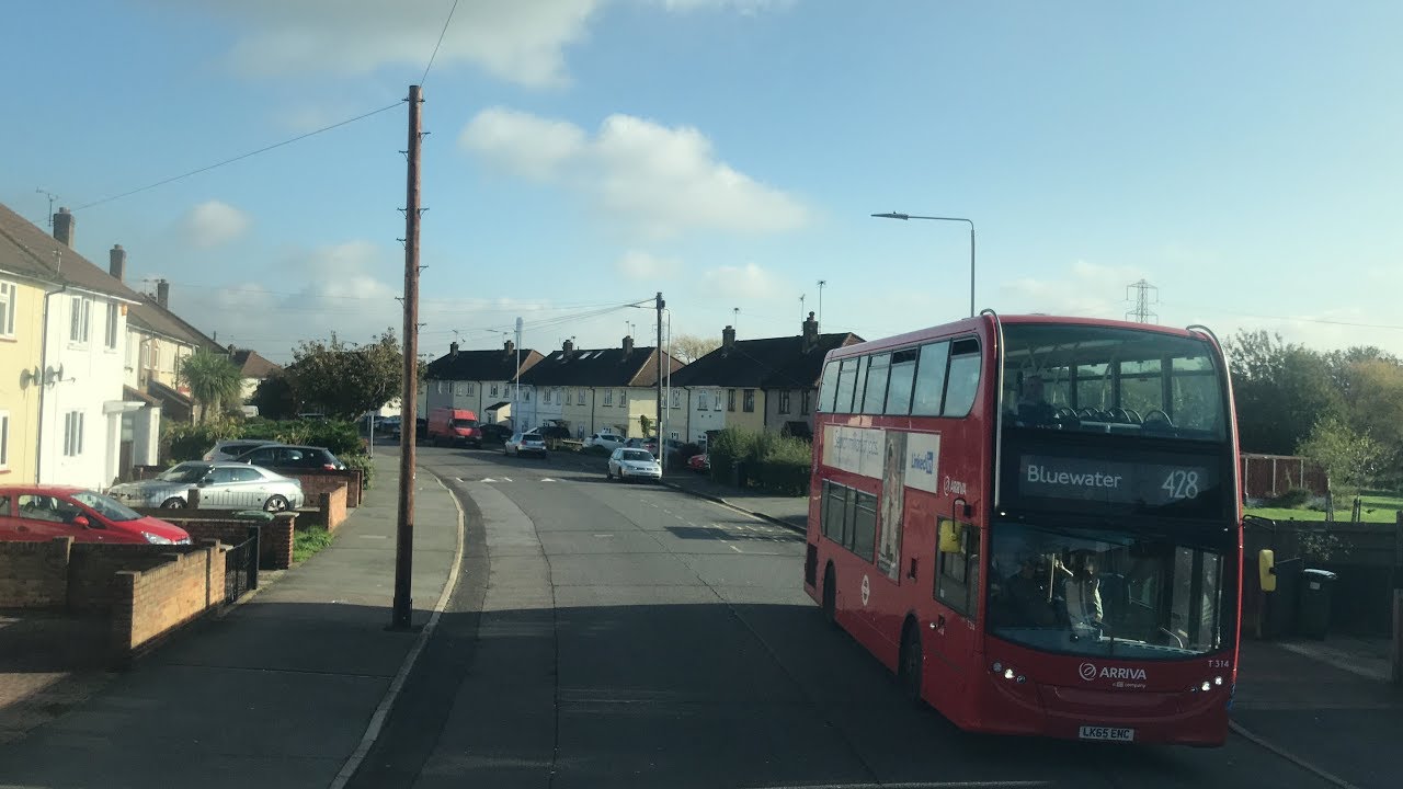 (HD) Full Route Visual | London Buses Route 428: Bluewater - Erith ...