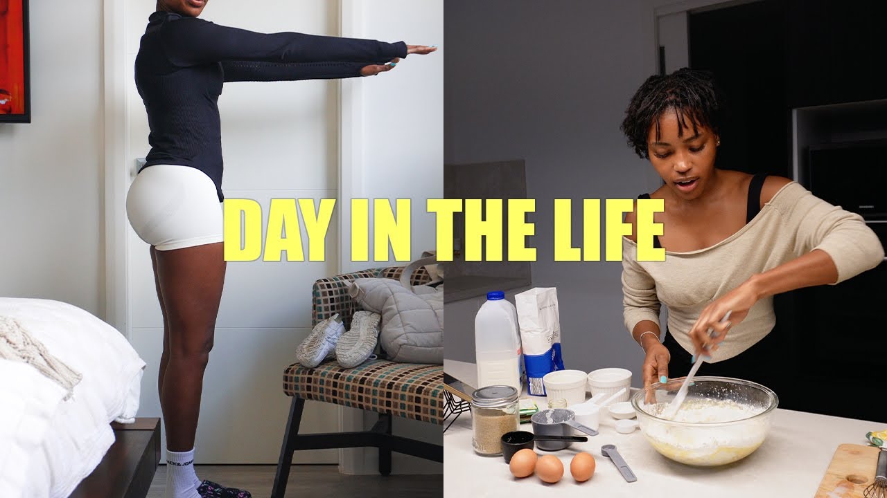 DAY IN THE LIFE : Baking from scratch like Nara Smith - YouTube