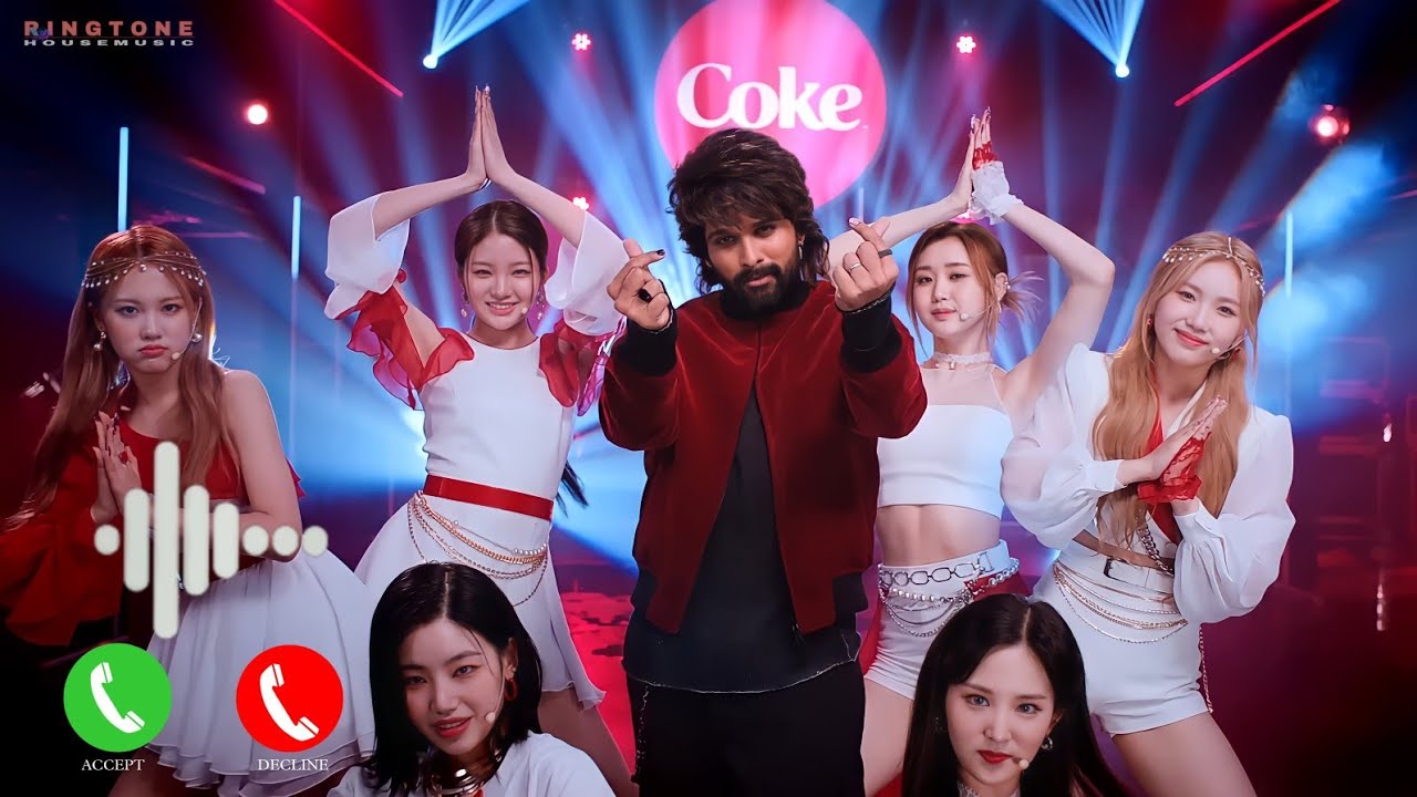 Memu Aagamu Ringtone || Allu Arjun Coca Cola Song Ad New Ringtone - YouTube