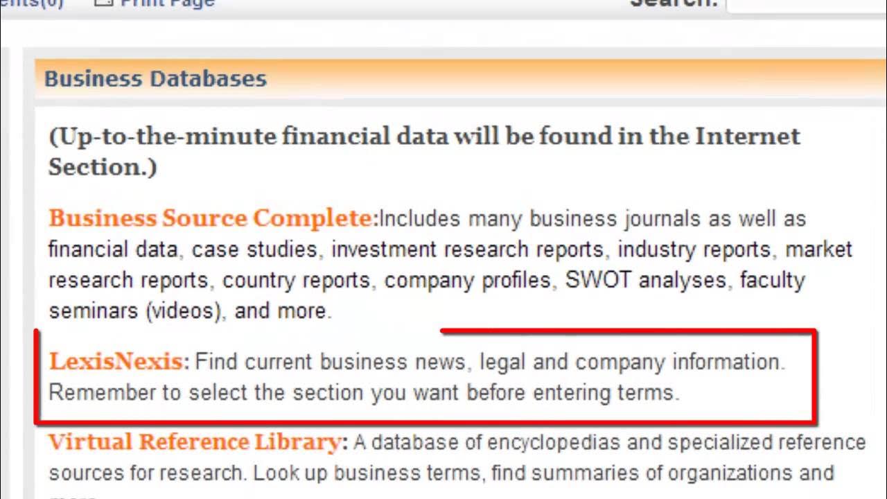 How to Access Library Databases - YouTube