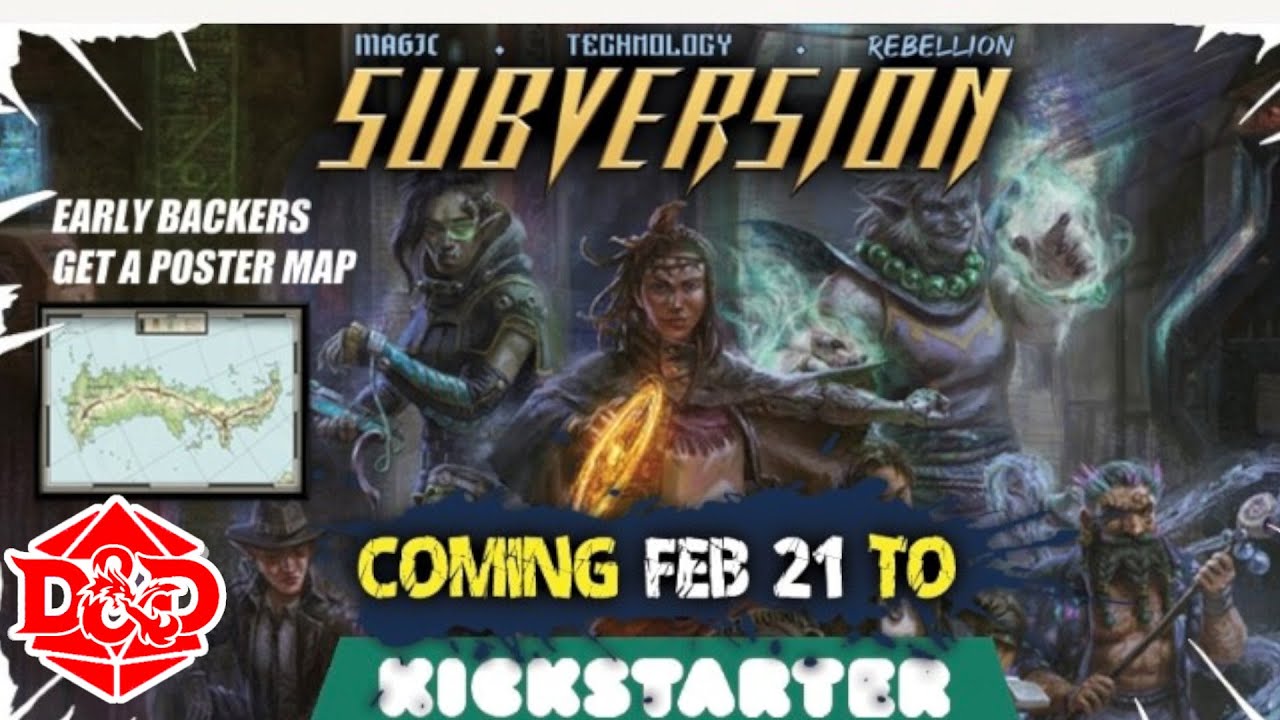 SPOTLIGHT ON : Subversion #kickstarter #ttrpg - YouTube