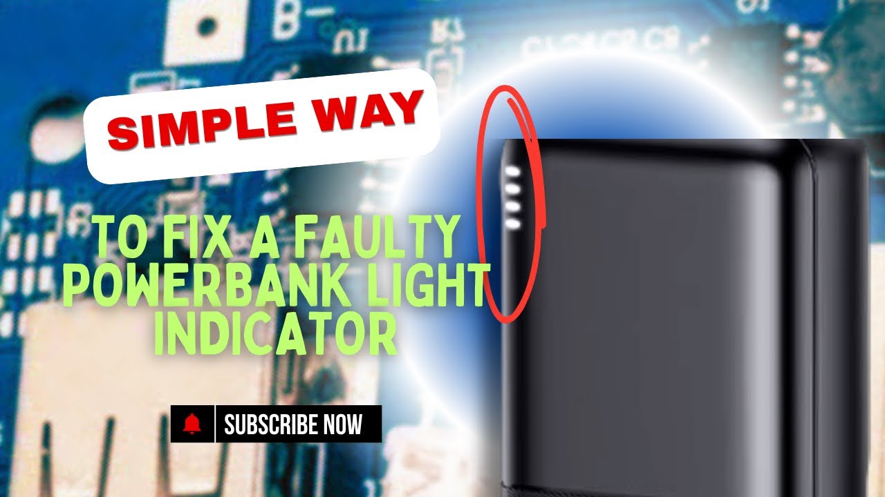 How I Fixed a Power Bank with No Light Indicator | Power Bank Not ...