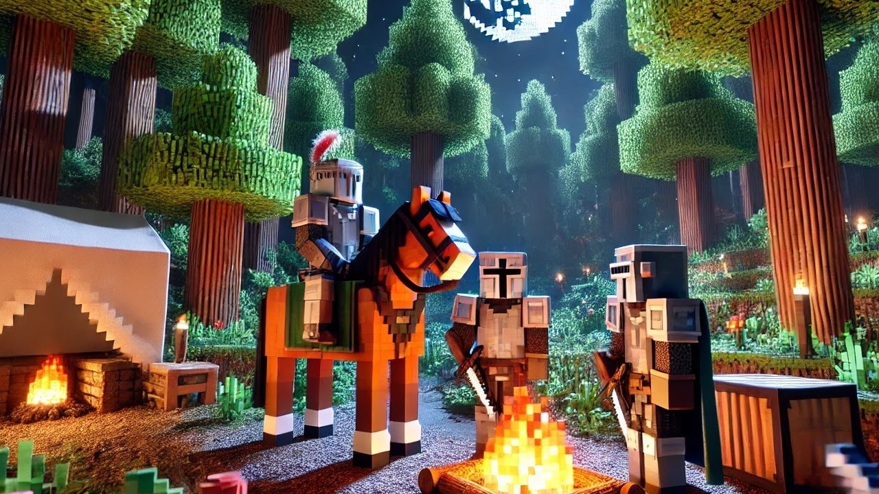 Minecraft Knights | Official Trailer - YouTube