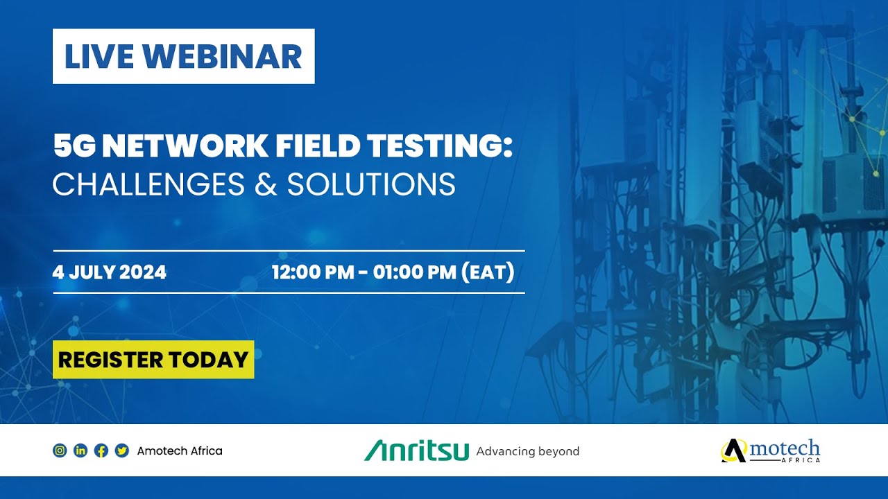5G Network Field Testing: Challenges and Solutions - YouTube