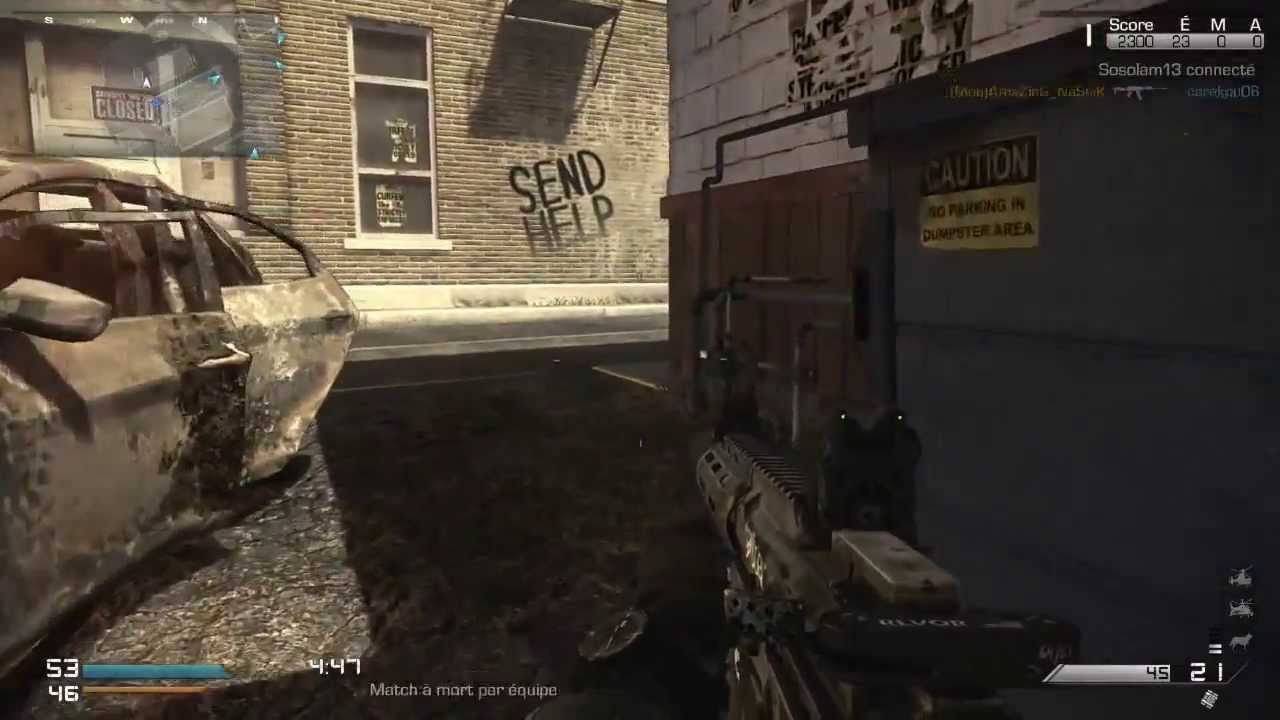 Call Of Duty Ghosts gameplay warhawk sur PS4 - YouTube