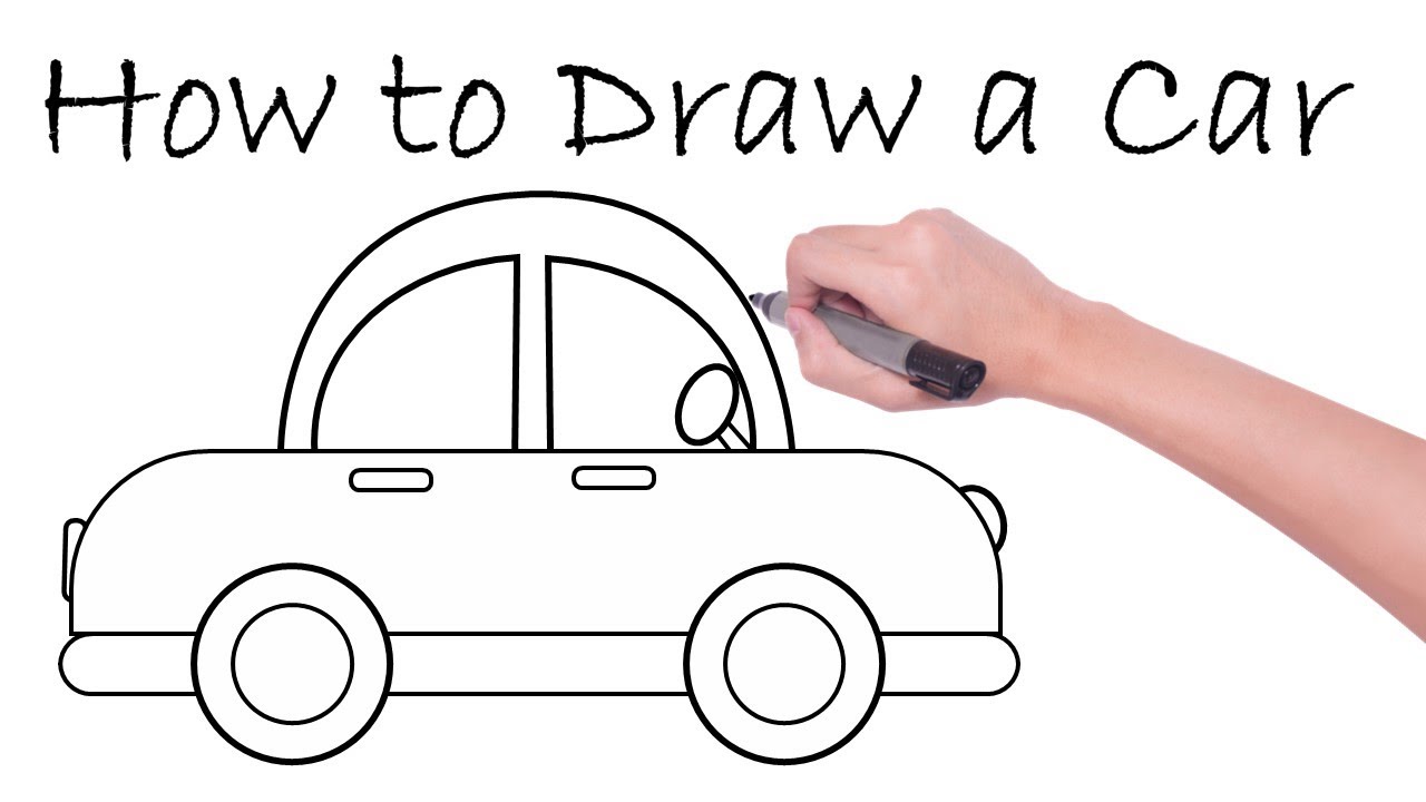 How to draw a car easy step by step #draw #easydrawing #stepbystep ...