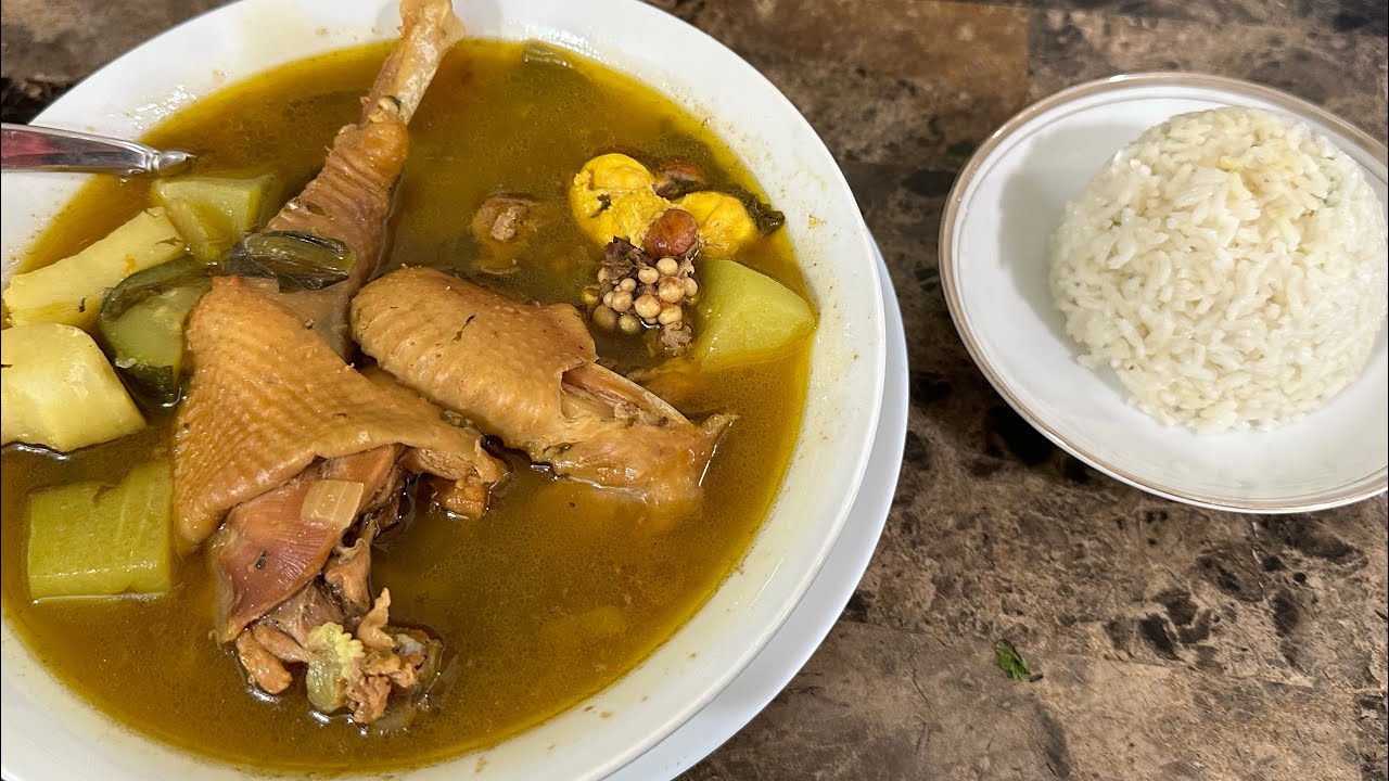 Sopa de Gallina India Perfecta Para esta Temporada - YouTube