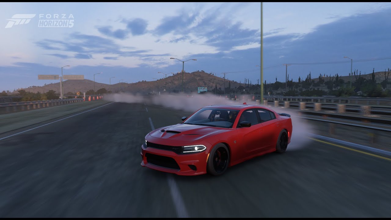 *375KM/H* Tuned Charger SRT Hellcat - YouTube