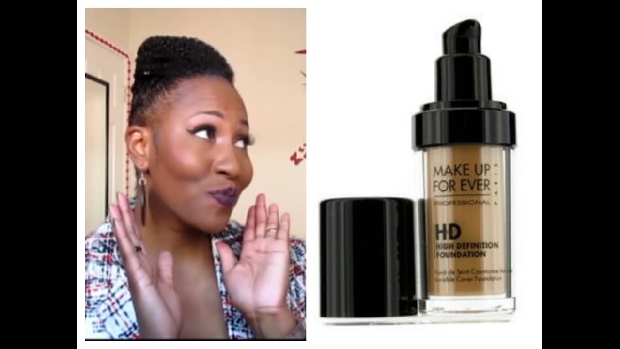 Makeup Forever HD Foundation Demo & First Impression - YouTube