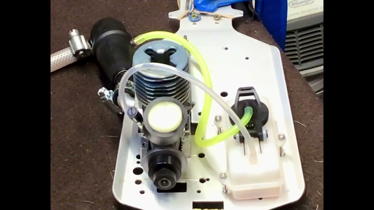 Traxxas TRX .15 Nitro Engine Bench Test - YouTube