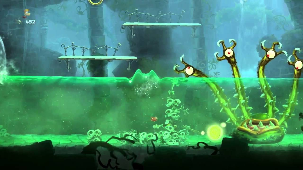 Rayman Legends - Creepy Castle - YouTube