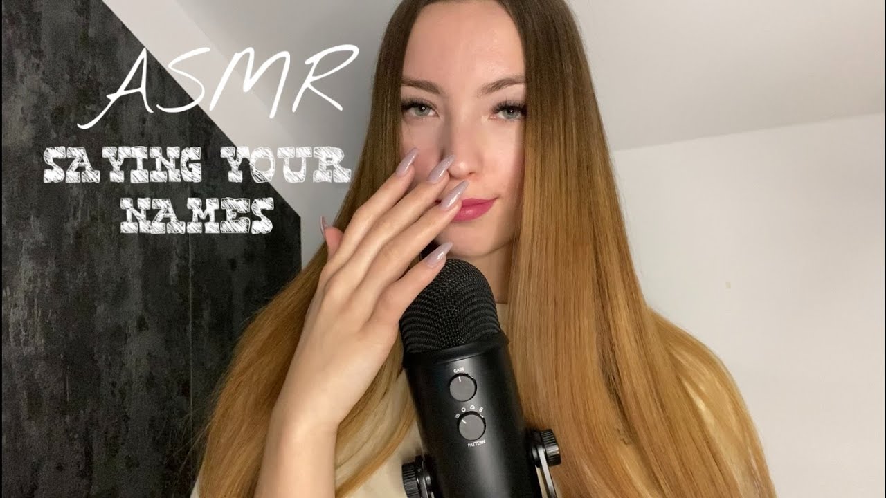 ASMR | whispering my subscribers names up-close🌙 - YouTube