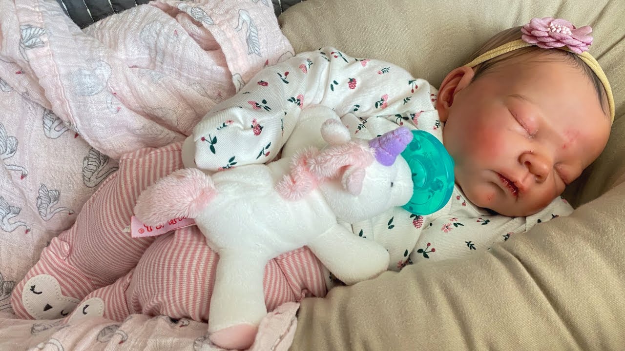 Reborn Baby’s Night Routine 💫 Relaxing Realistic Newborn Doll Roleplay ...