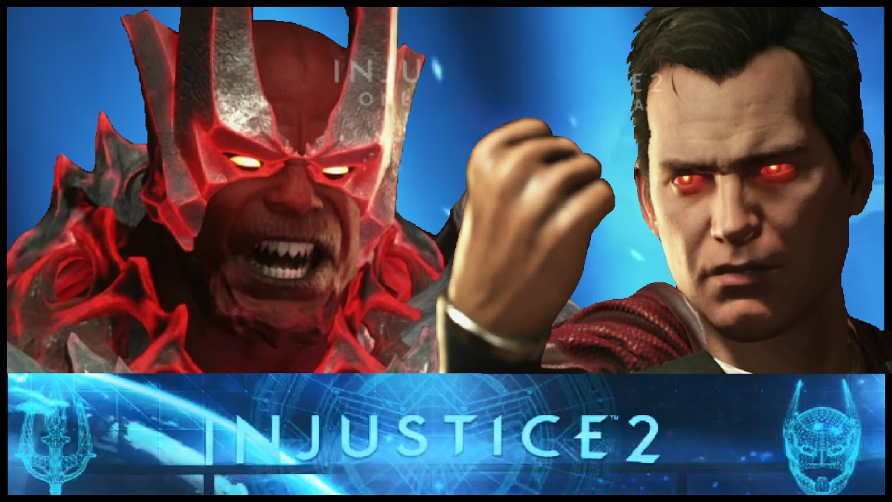 Injustice 2: Atrocitus vs Superman Interactions and Clashes (Beta) (HD ...