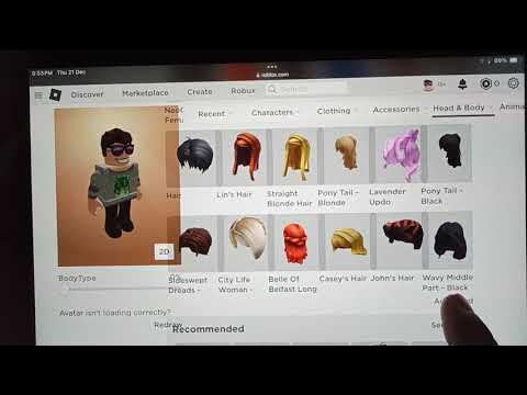 How to wear multiple hairs on roblox tutorial - ipad or iphone guide - YouTube