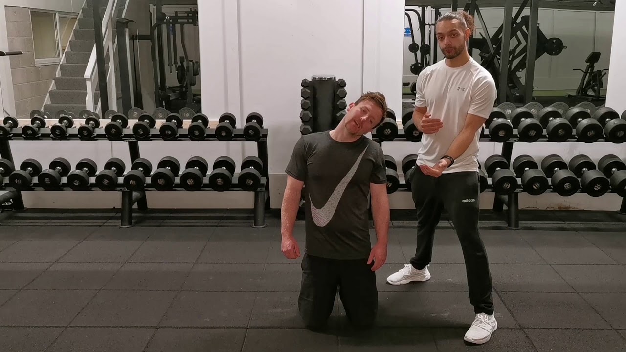 PNF Neck Stretch - YouTube
