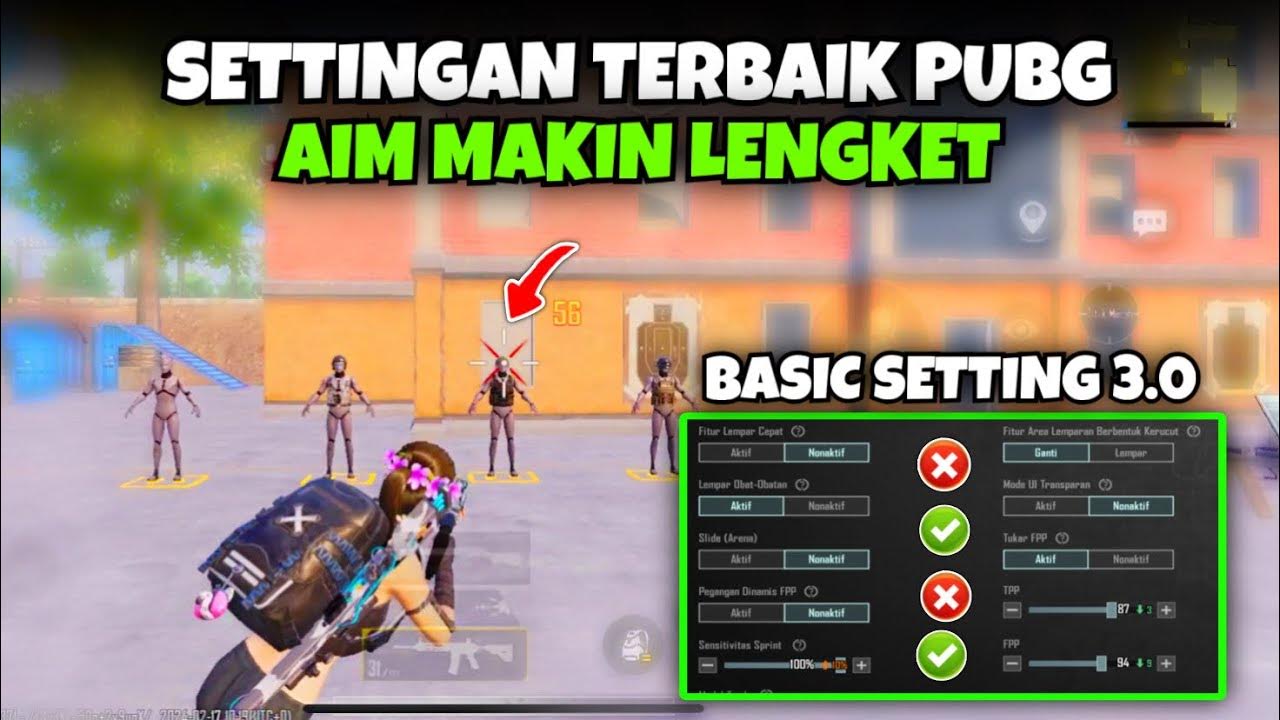 Basic Setting Pubg Mobile | Settingan Dasar Pubg Mobile Terbaru Untuk Pemula | PUBG MOBILE 3.0 ...