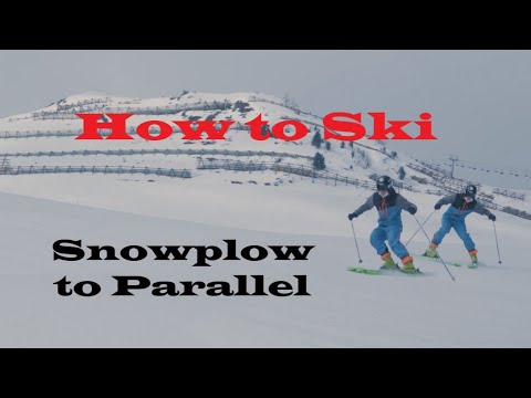 The Basics of Skiing (from Snowplow to Parallel) - YouTube