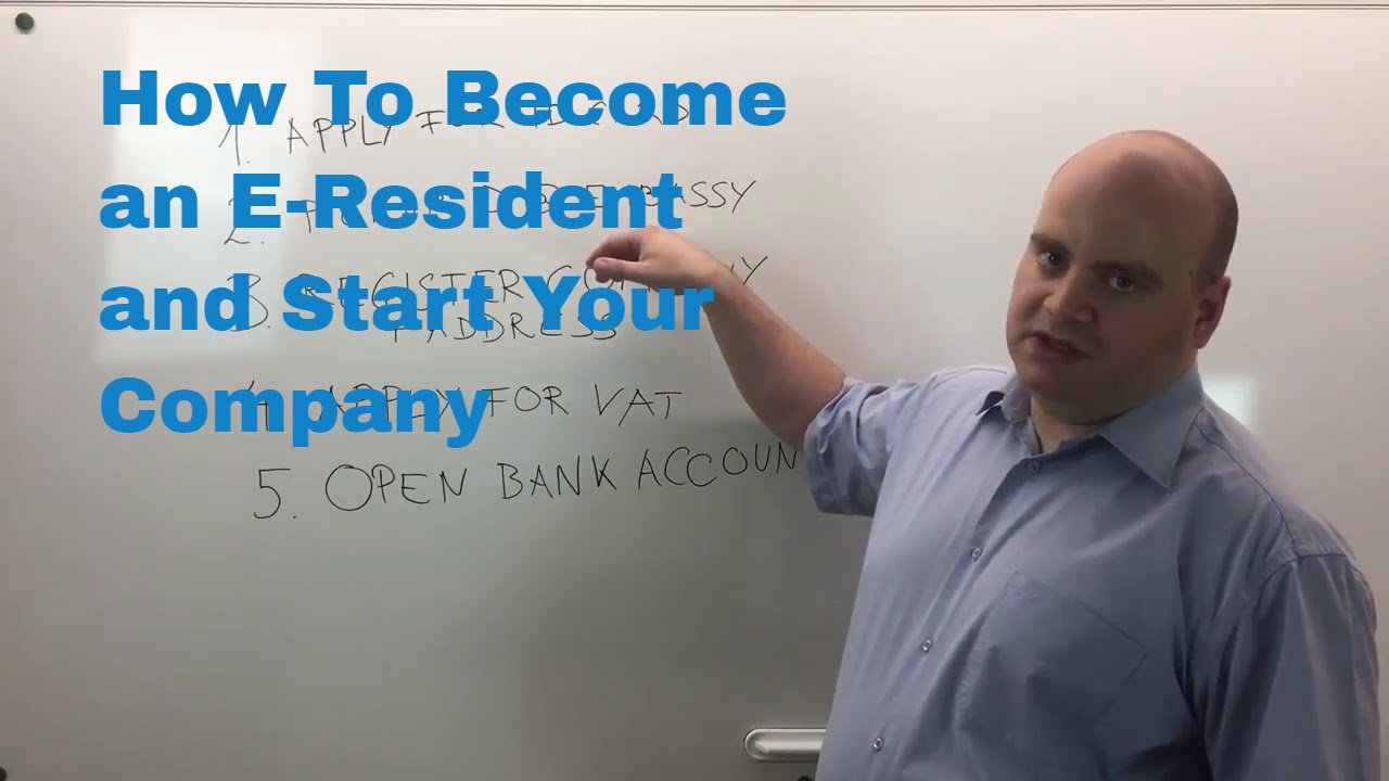 How to Become Estonian E-Resident - YouTube