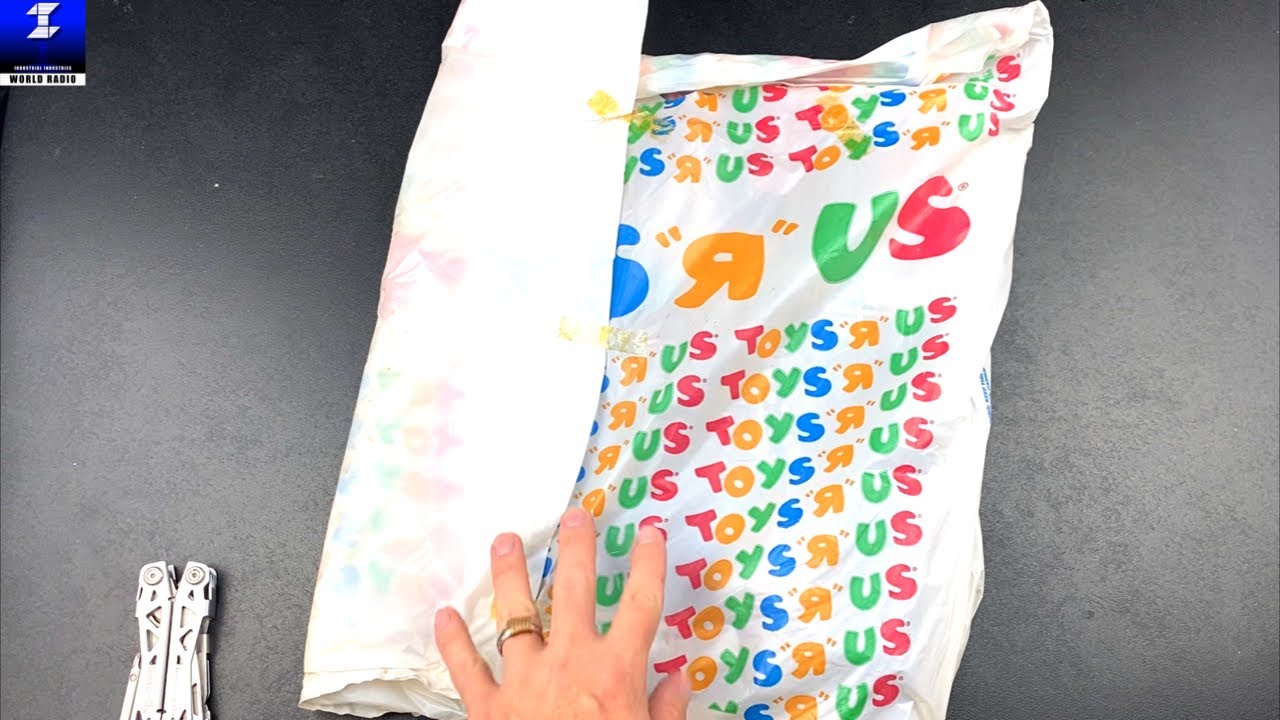 Opening a Sealed Toys R Us Bag From 1994 - YouTube