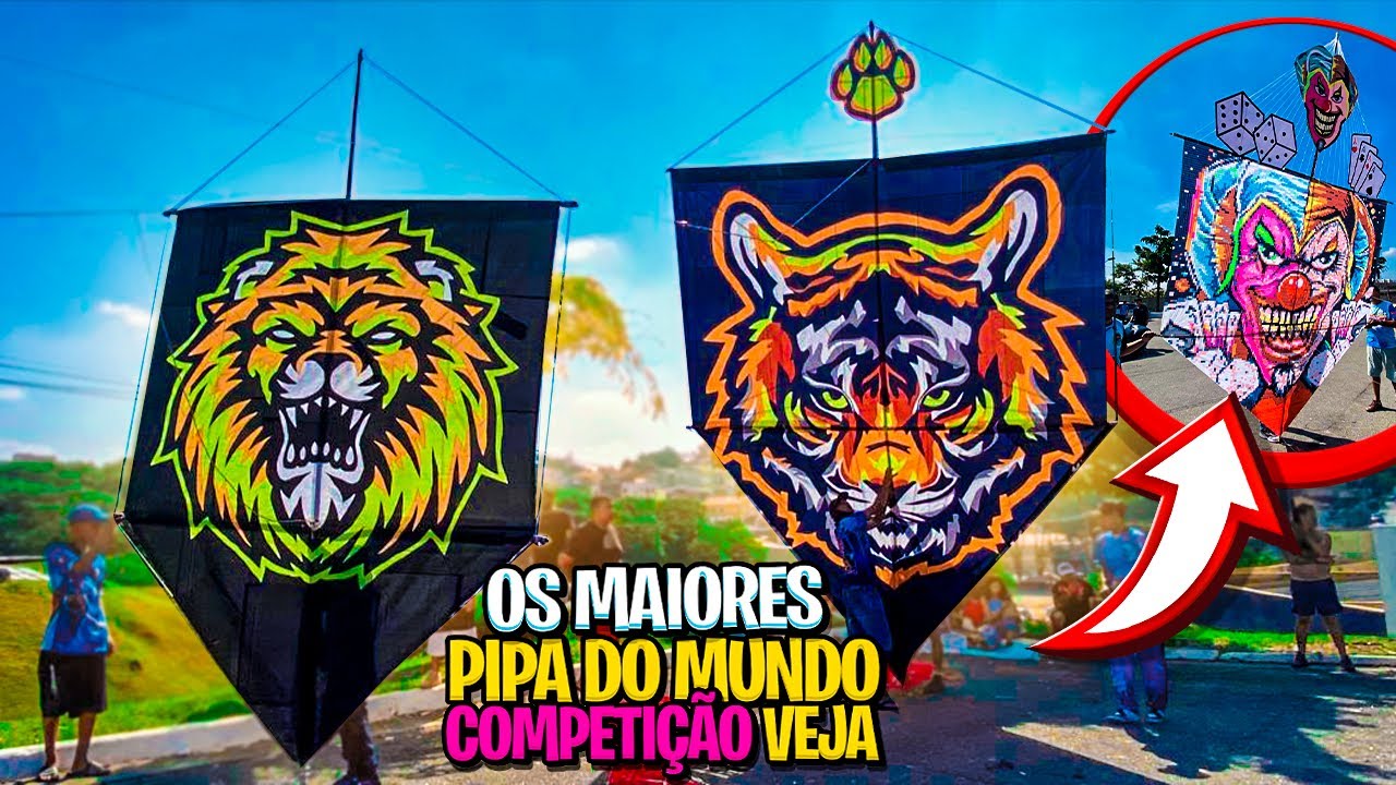 MAIORES PIPA DO MUNDO NESTE CAMPEONATO - 🪁 - YouTube